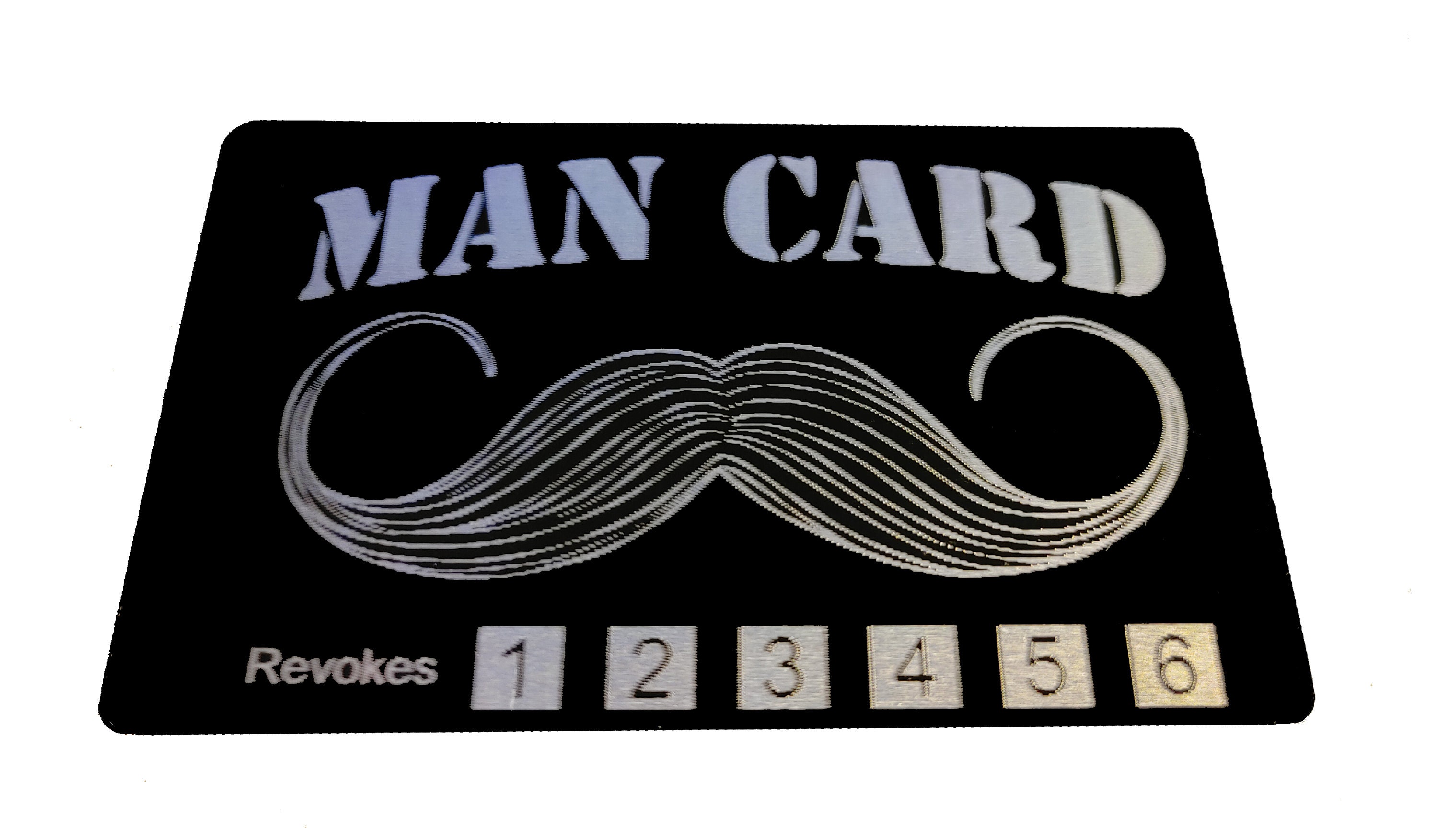 Man Card 2.0 - Etsy