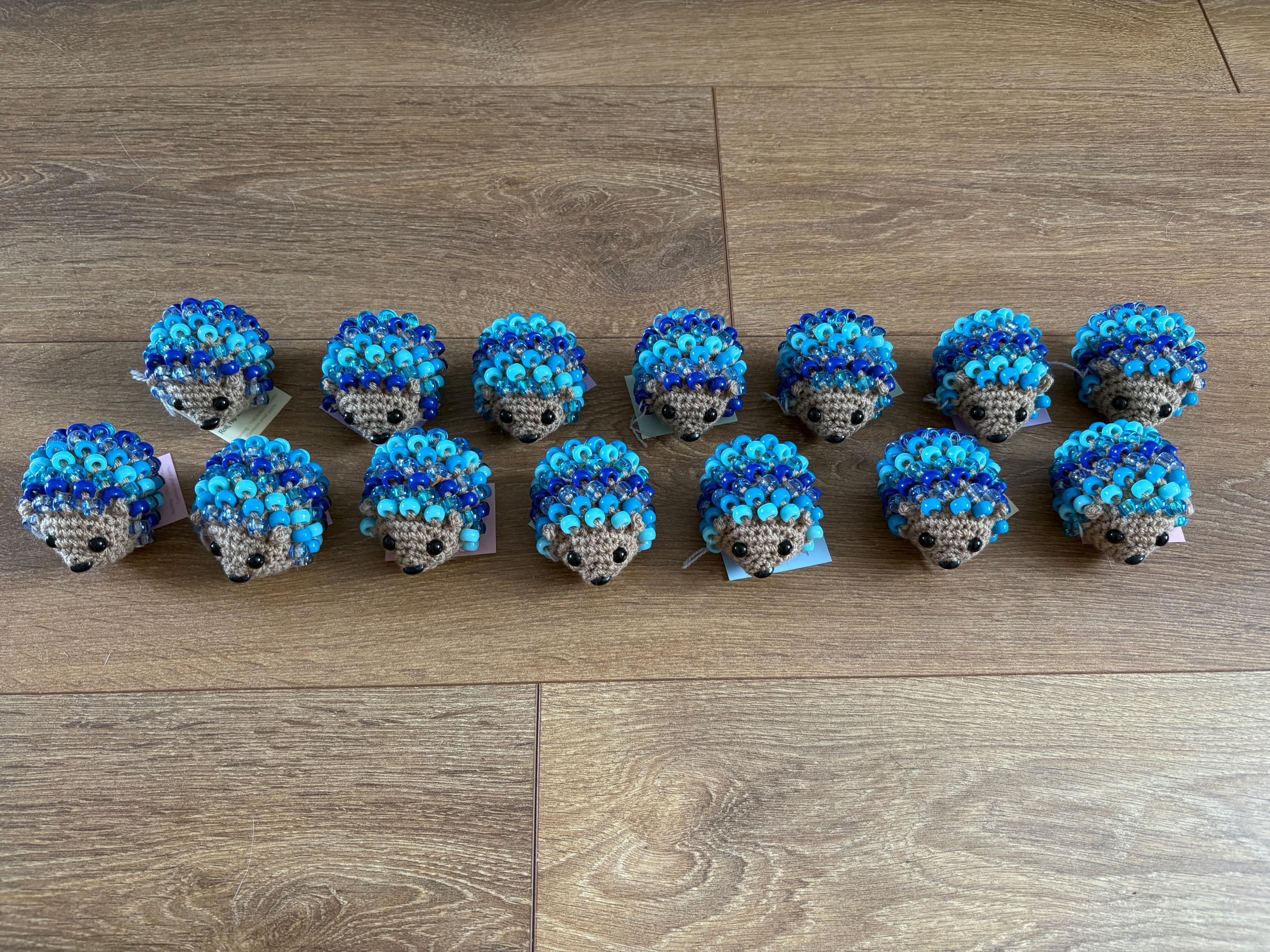 Handmade Fidget Hedgehog: Pocket-sized Sensory Toy - Etsy