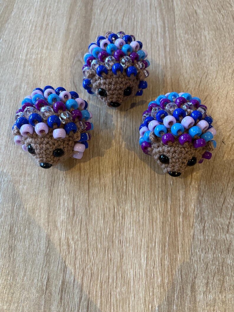 Handmade Fidget Hedgehog: Pocket-sized Sensory Toy - Etsy