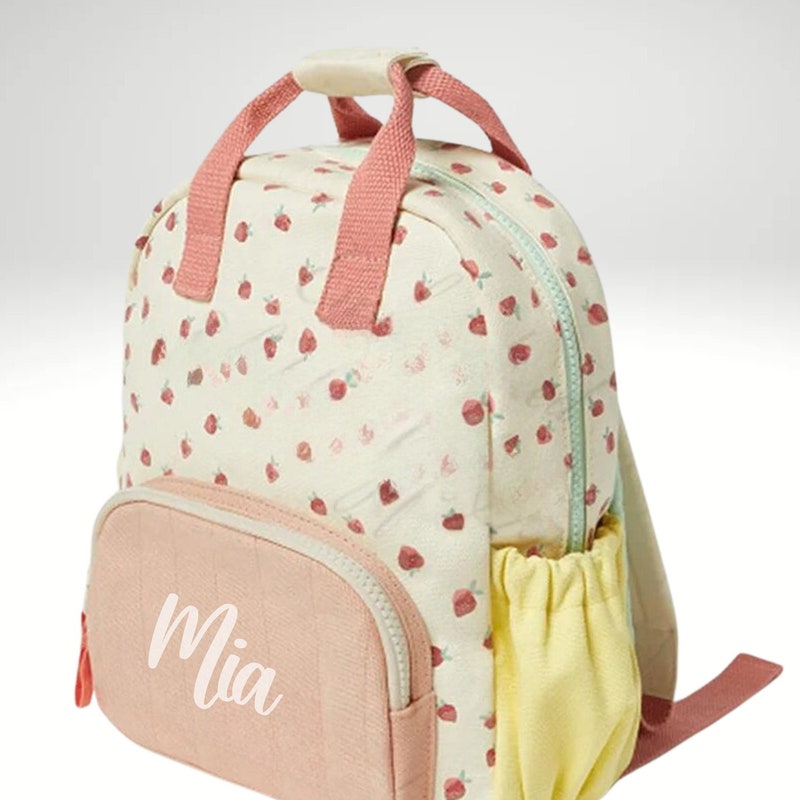 Strawberry Backpack for Girls - Etsy