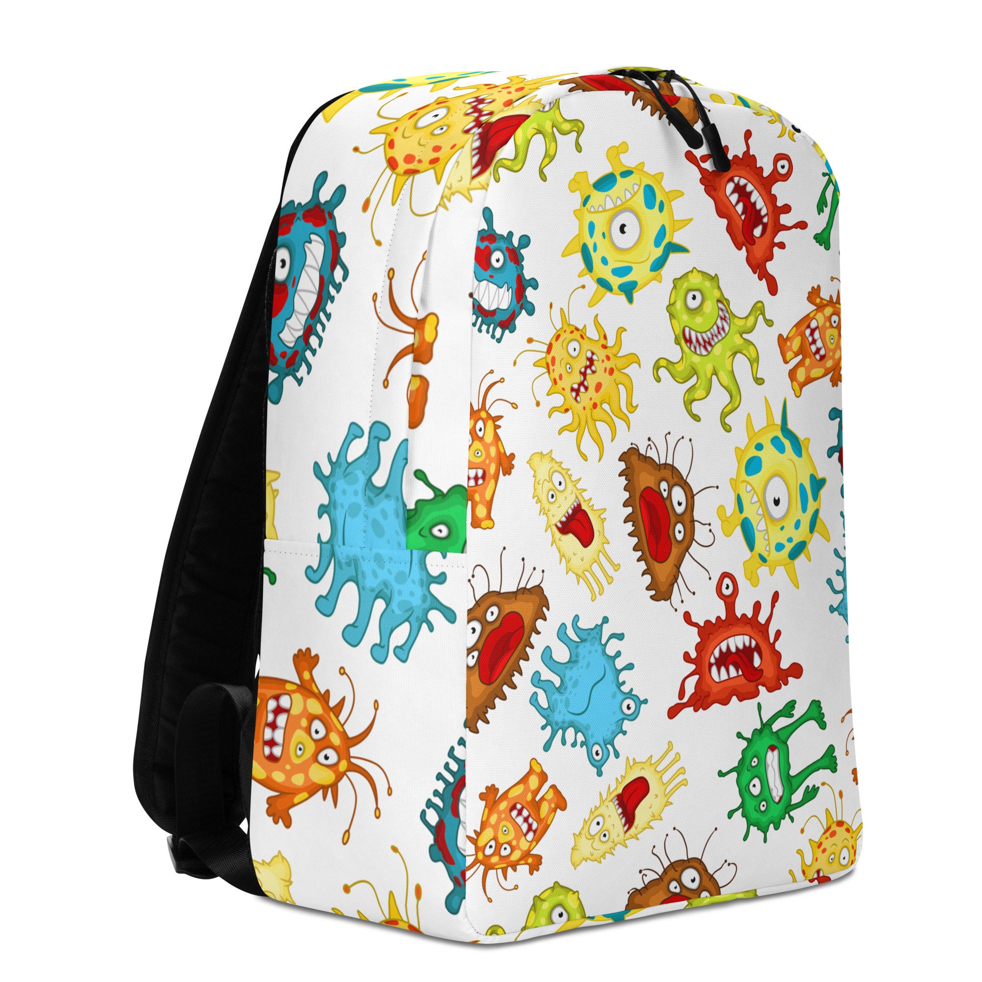 Monsters Backpack, for Kids and Anyone Who Loves Monsters, Colorful Fun ...