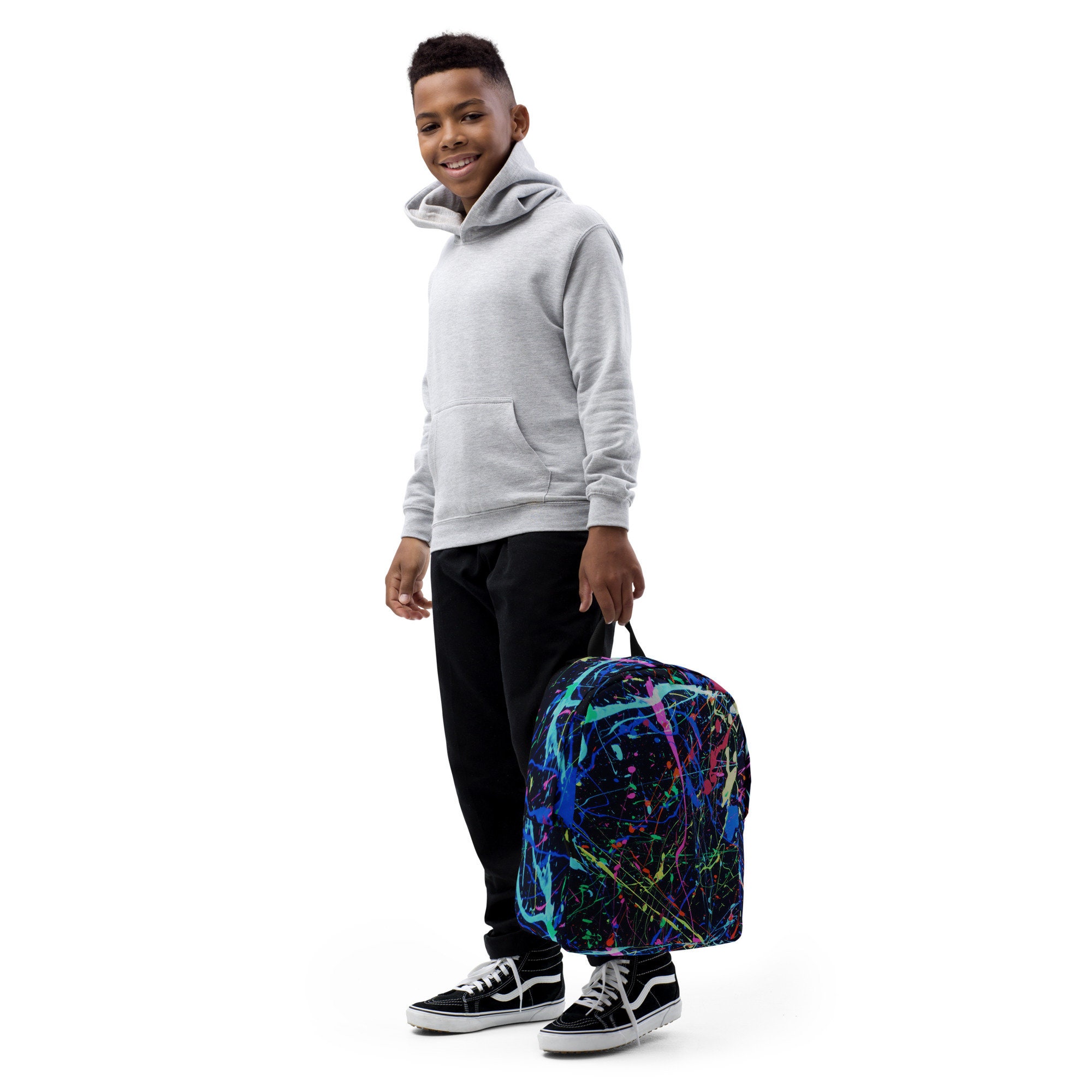 Back to School Splattered Paint Backpack for Students and Teachers ...