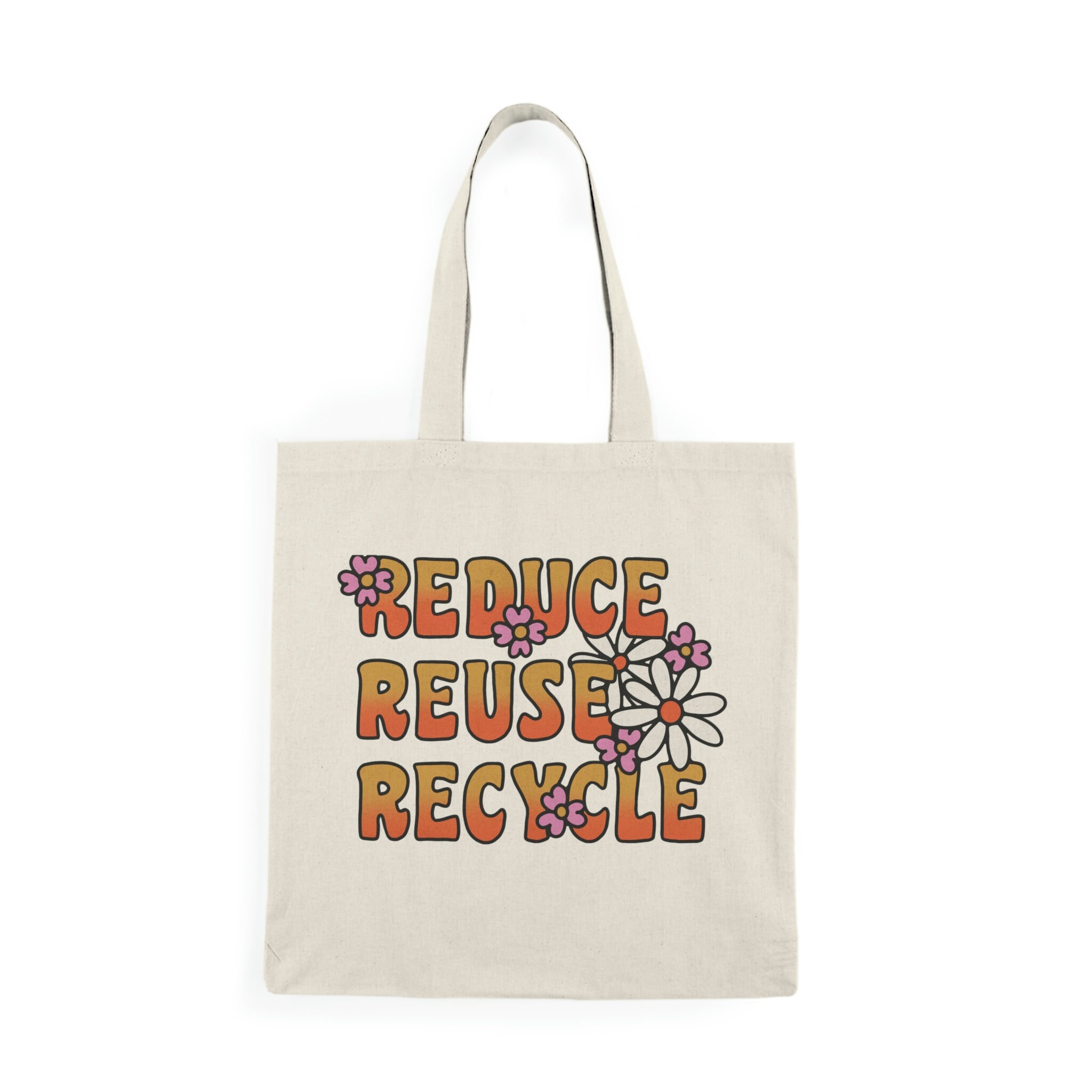Reduce Reuse Recycle Tote Bag for Eco-conscious Individuals - Etsy