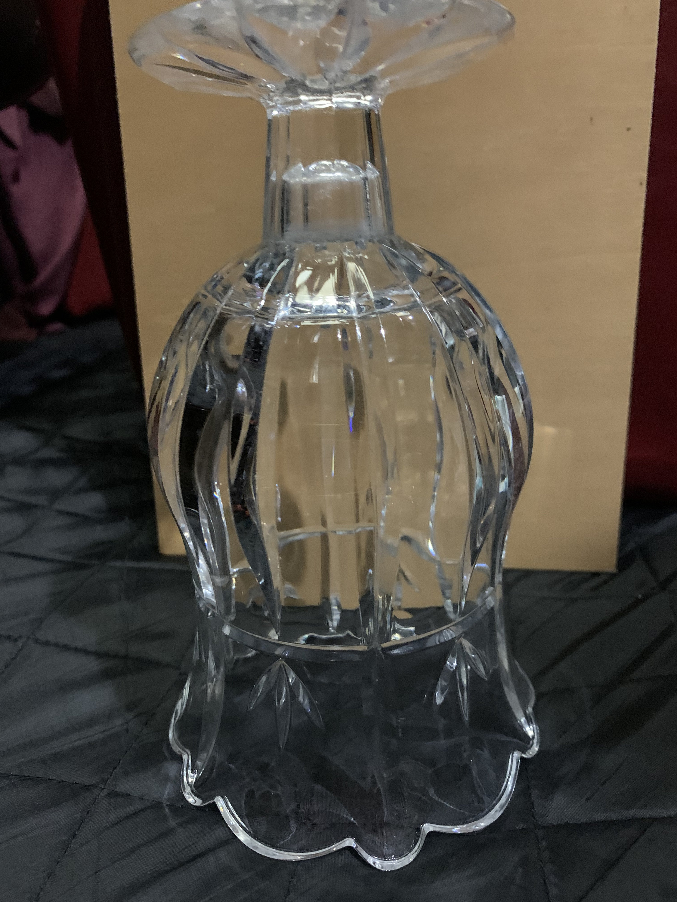 Vintage Crystal Vase by Block Crystal, Poland - Etsy