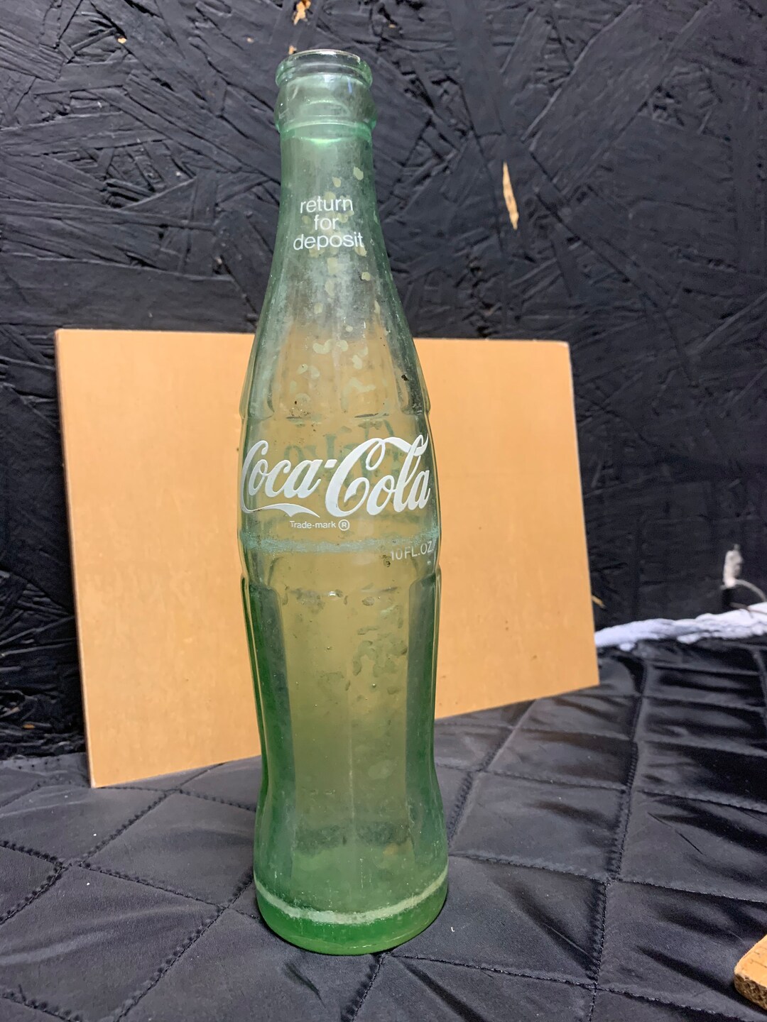 Vintage 10 Fl Oz Coca Cola 1988 Green Glass Houston Tex - Etsy