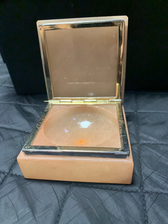 Italian alabaster jewelry box - Gem