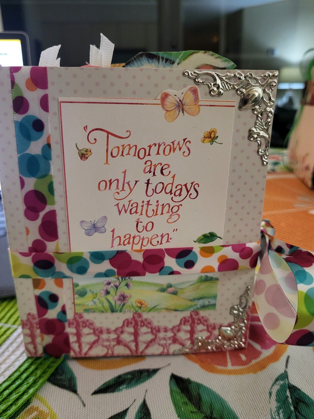 Throwback Birthday Card Journal - Etsy