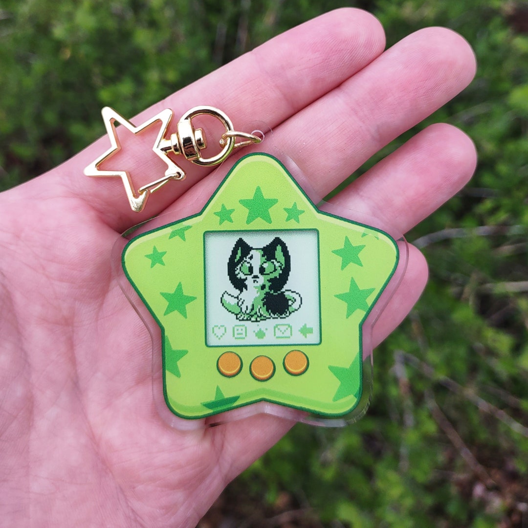 Retro Virtual Pet Acrylic Charms - Etsy