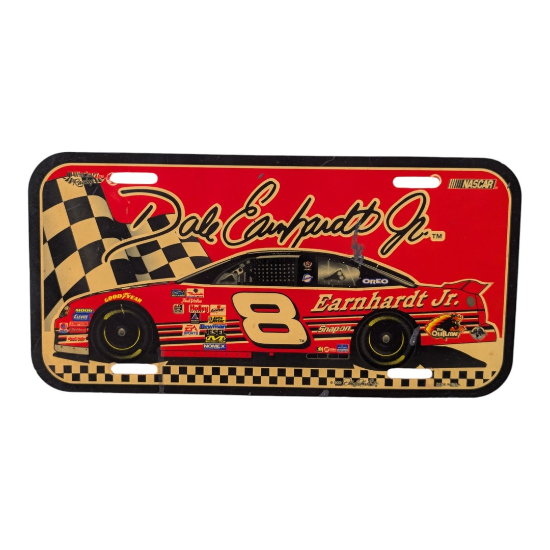 Y2K 2000 Dale Earnhardt Jr. Nascar Wincraft Racing License Plate - Etsy