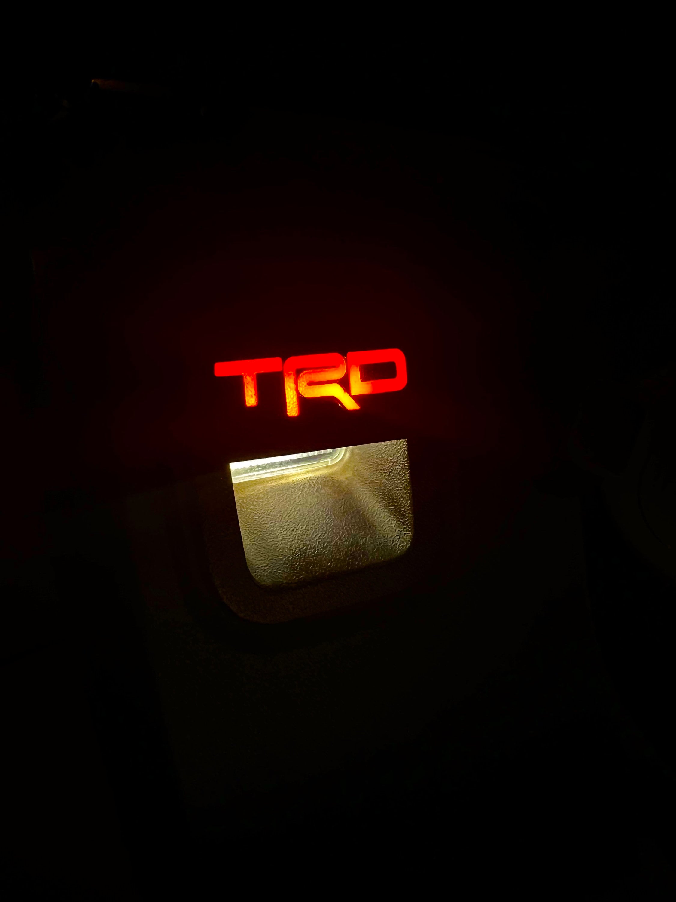 License Plate Light TRD Covers for Toyota Tacoma 4th Gen (2024) SR5 ...