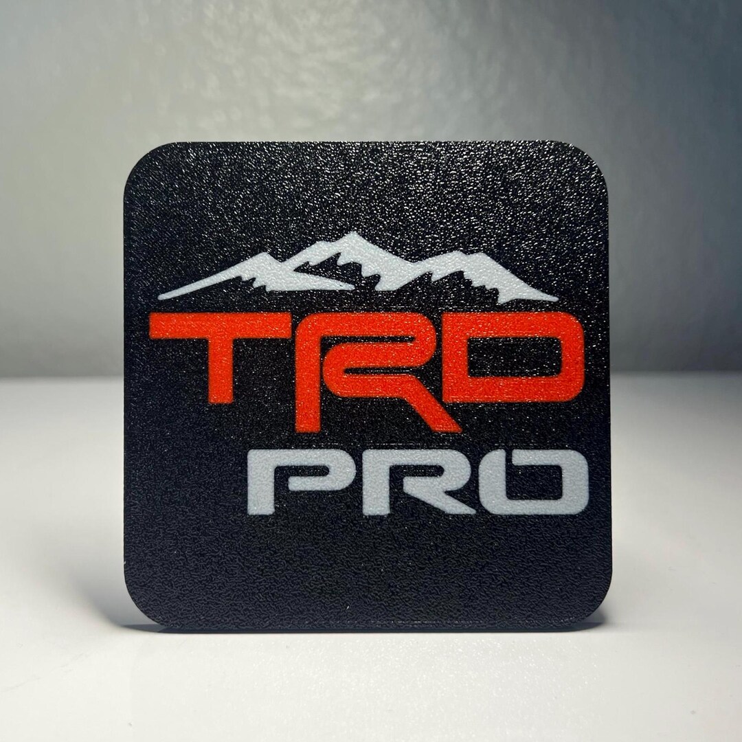 TRD Pro Mountain Hitch Cover for Toyota Tacoma - 4runner - Tundra ...