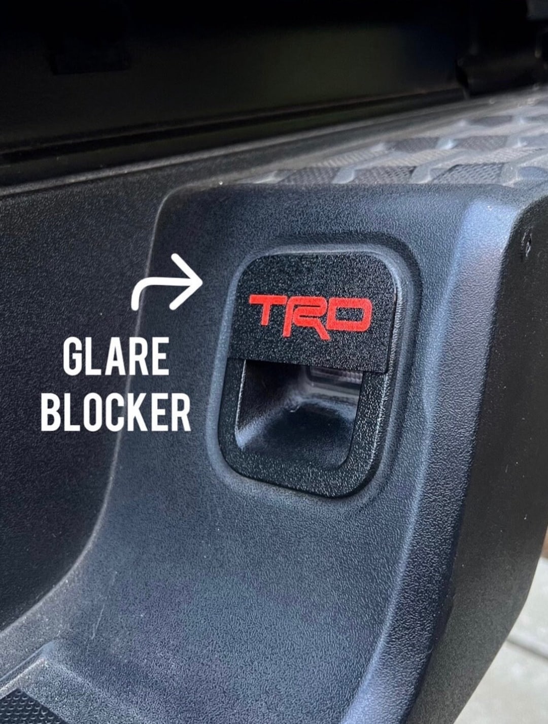 License Plate Light TRD Covers for Toyota Tacoma 3rd Gen (2016-2023 ...