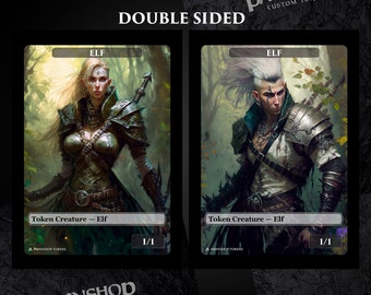 Mtg Double Sided Token - Etsy