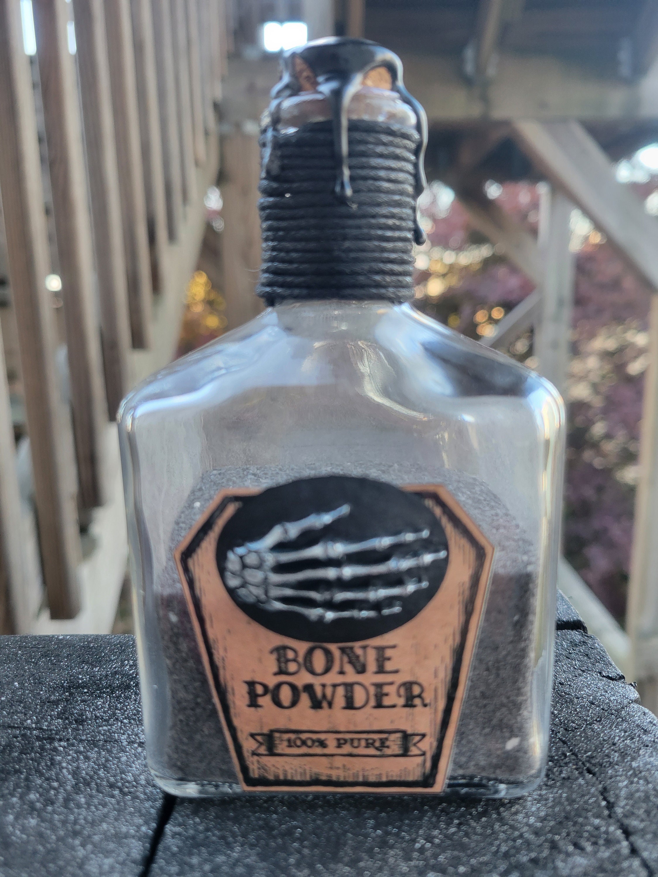 Bone Powder Potion Bottle - Etsy
