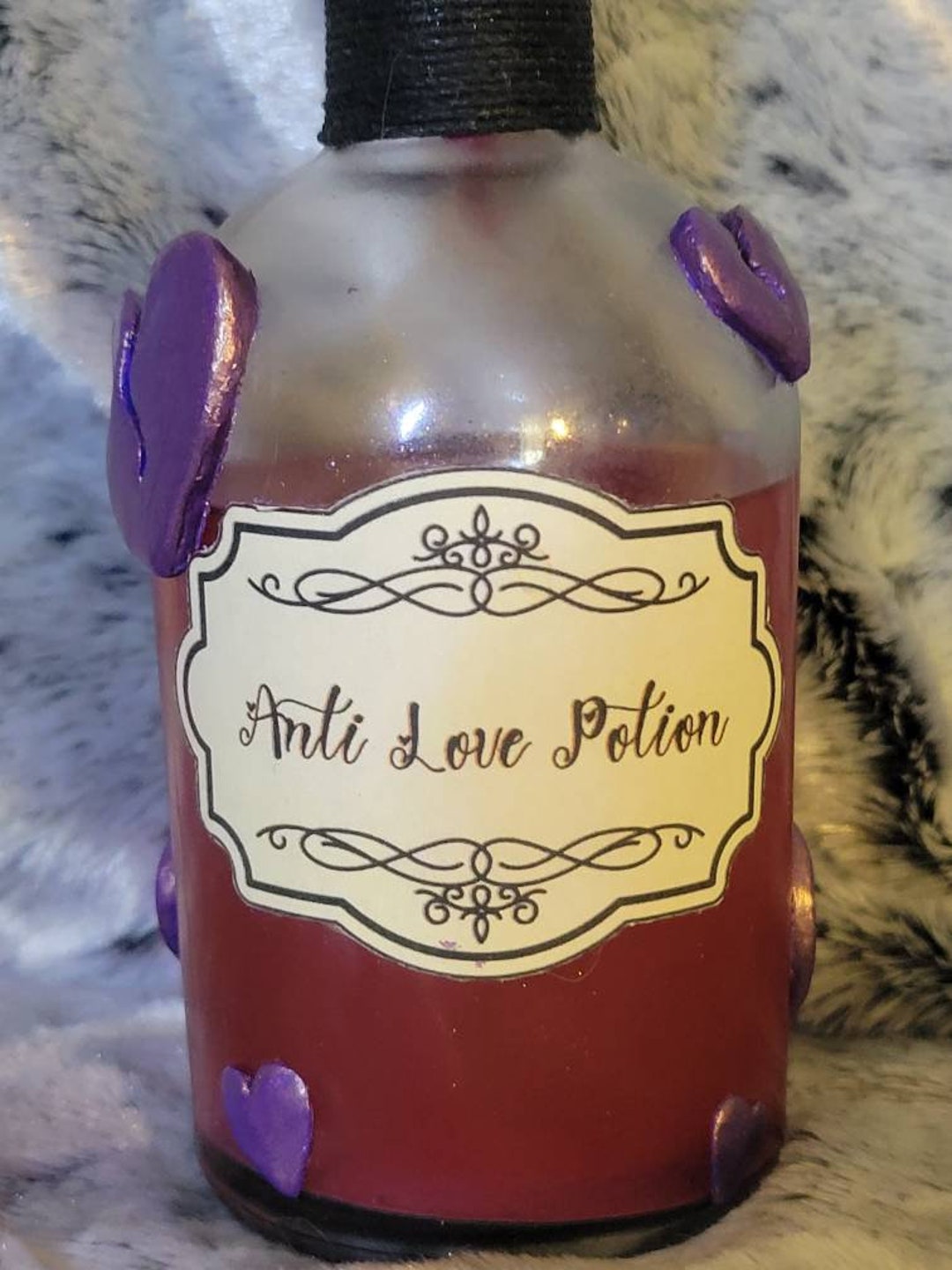Anti Love Potion Bottle Color Changing Potion Bottle Pink Potion Bottle ...
