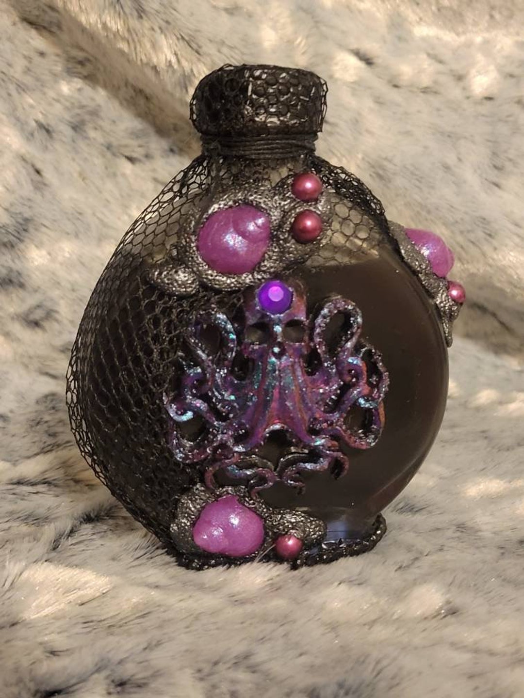 Octopus Ink, Octopus Ink Potion Bottle, Cephalopod Ink - Etsy