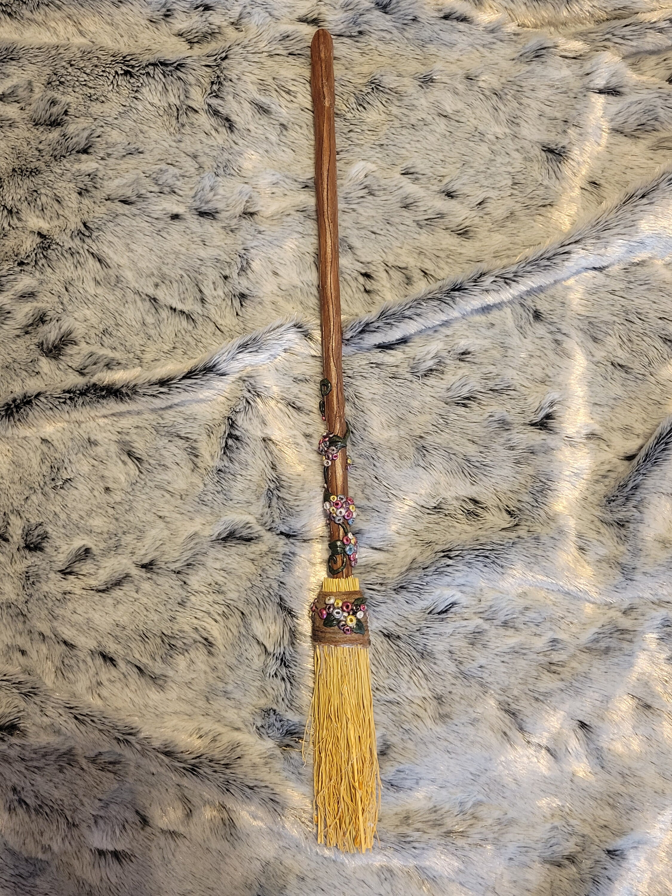 Mini Witch Broom Cottagecore Decor Halloween Broom Halloween Wall Decor ...