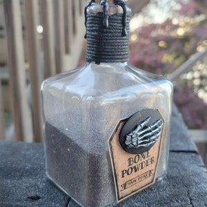 Bone Powder Potion Bottle - Etsy