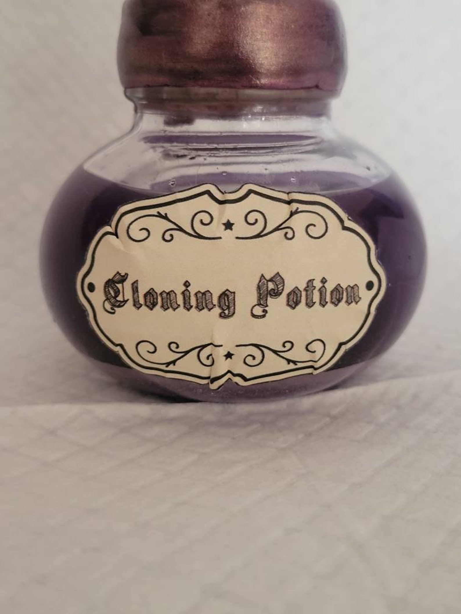 Cloning Potion Purple Potion Bottle - Etsy