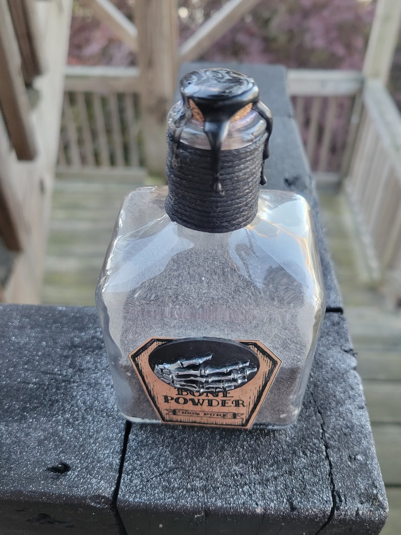 Bone Powder Potion Bottle - Etsy