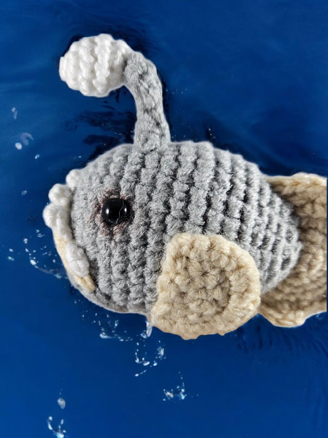 Crochet Mini Angler Fish Amigurumi Fish - Etsy