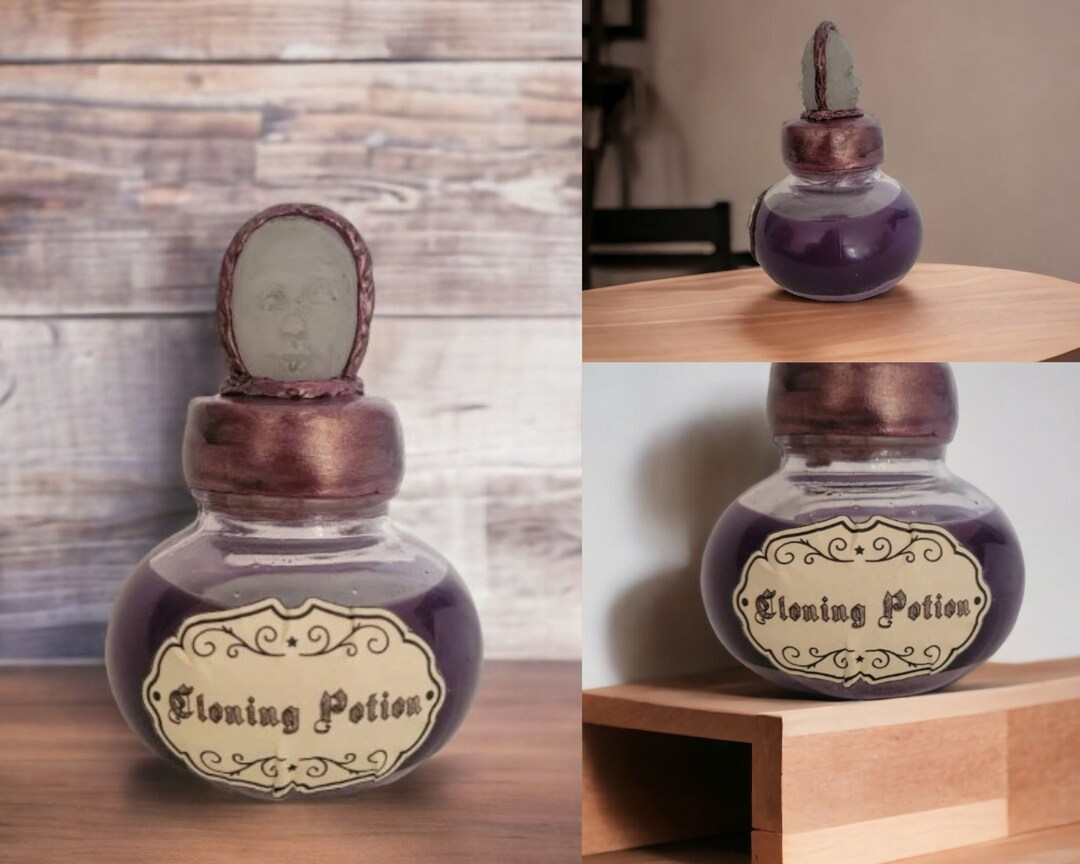 Cloning Potion Purple Potion Bottle Purple Cloning Potion - Etsy