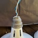 Vintage White Benjamin Barn/factory/industrial Enamel Pendant Light ...