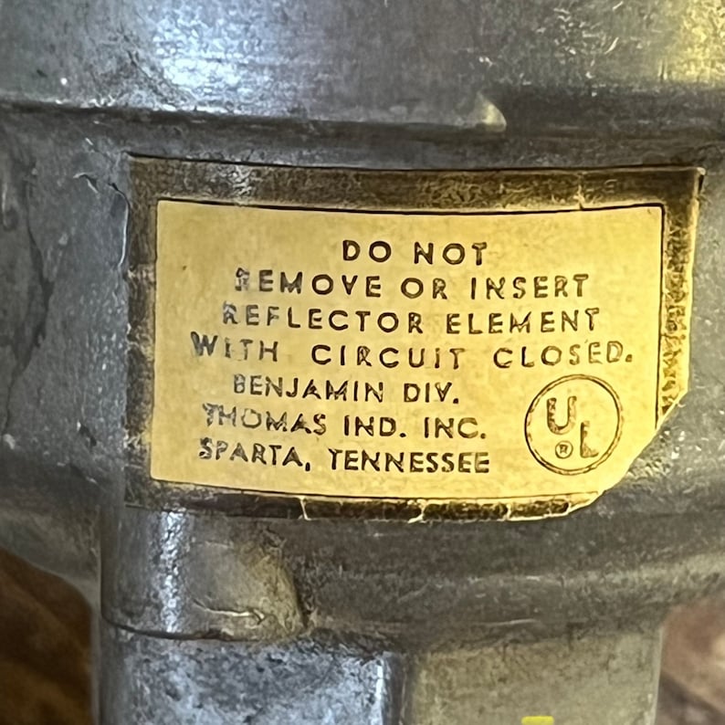 Vintage White Benjamin Barn/factory/industrial Enamel Pendant Light ...