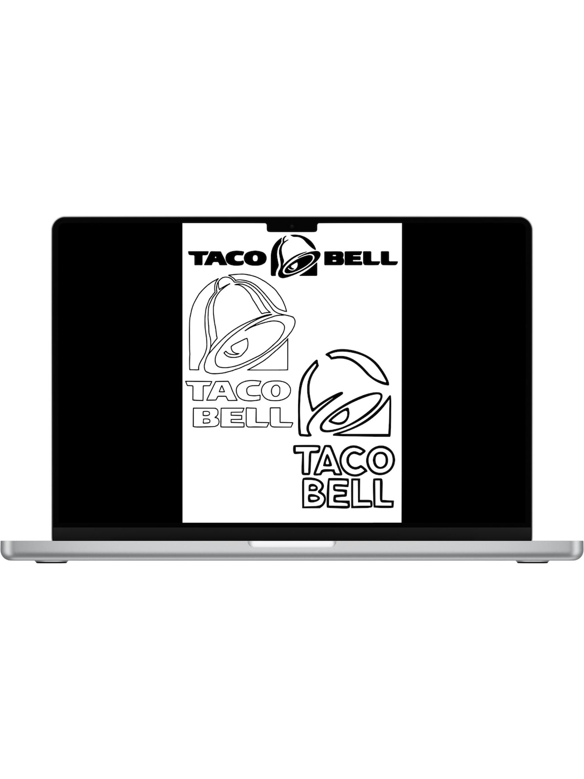 Taco Logo Bell Logo SVG | Taco Fast Food Bell | SVG Cut File - Etsy