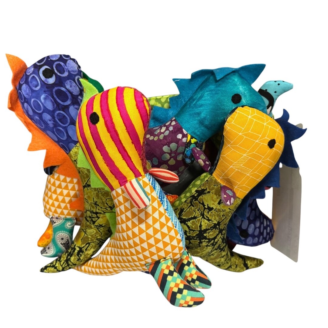 Patchwork Dinosaur - Etsy