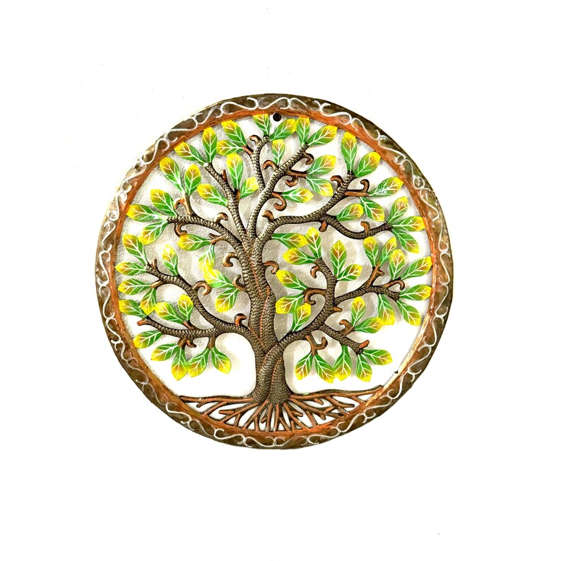 Medium Orly Spring Yellow Tree of Life - Etsy