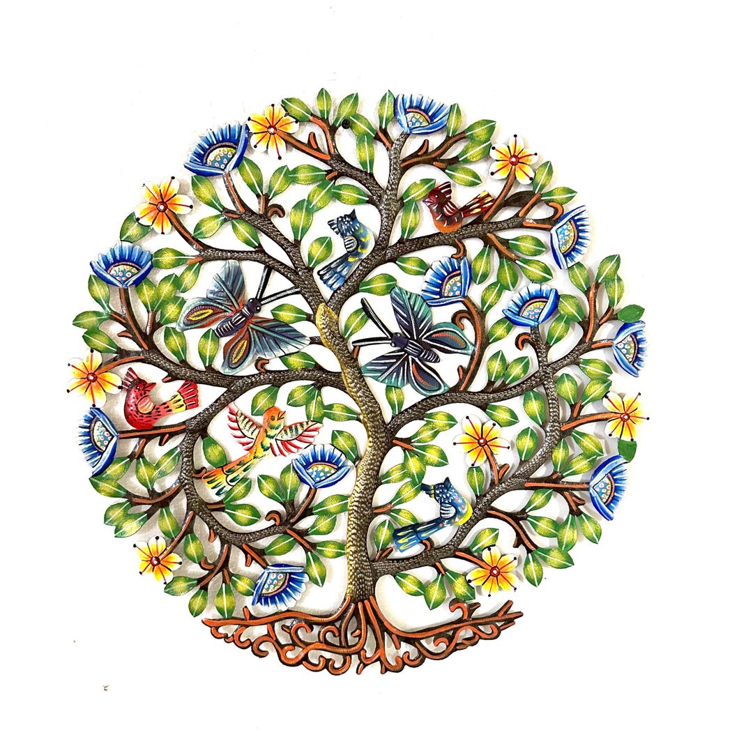 Busy Butterfly Tree of Life - Etsy