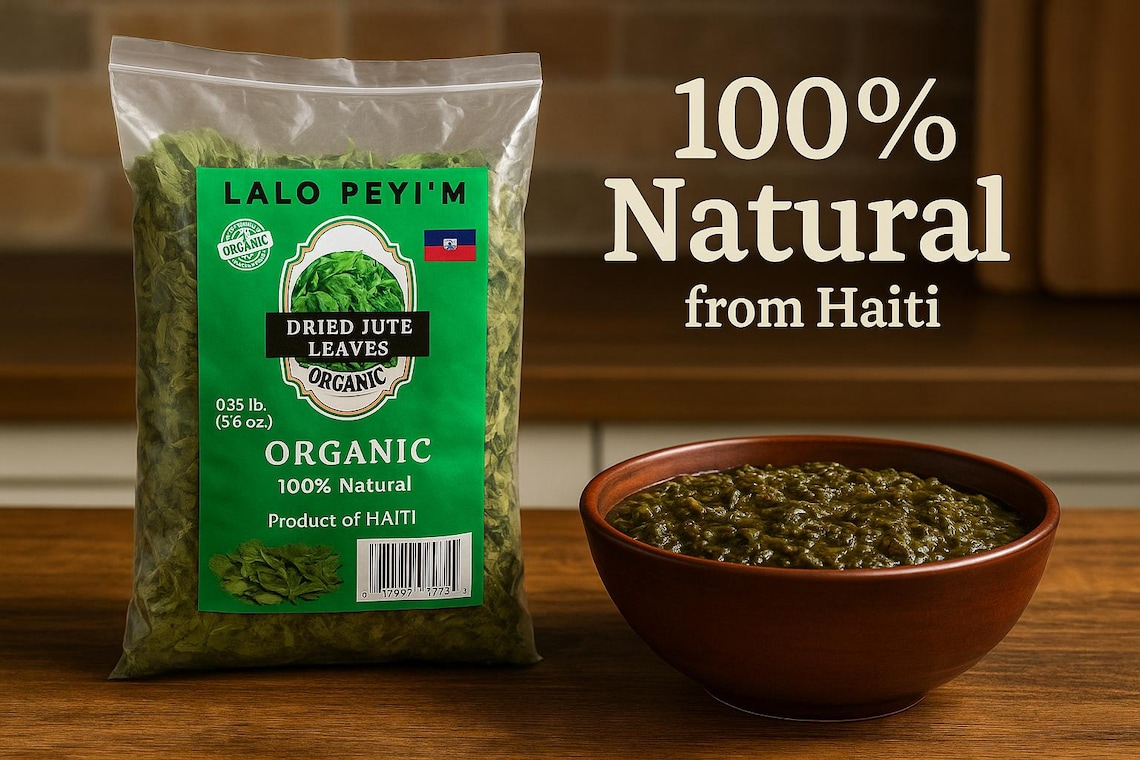 Lalo Peyim – Dried Jute Leaves From Haiti | Organic Lalo for Cooking ...