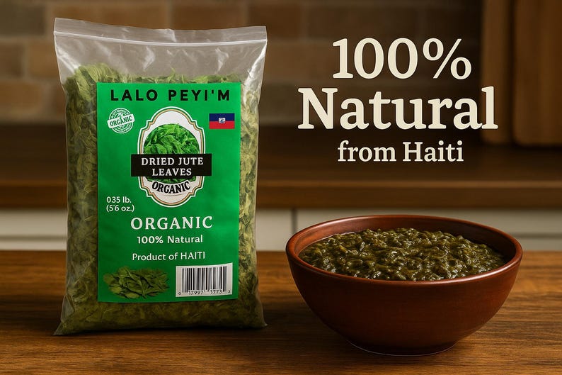 Lalo Peyim – Dried Jute Leaves From Haiti | Organic Lalo for Cooking ...