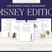 Family Movie Night-25 Menus - Etsy