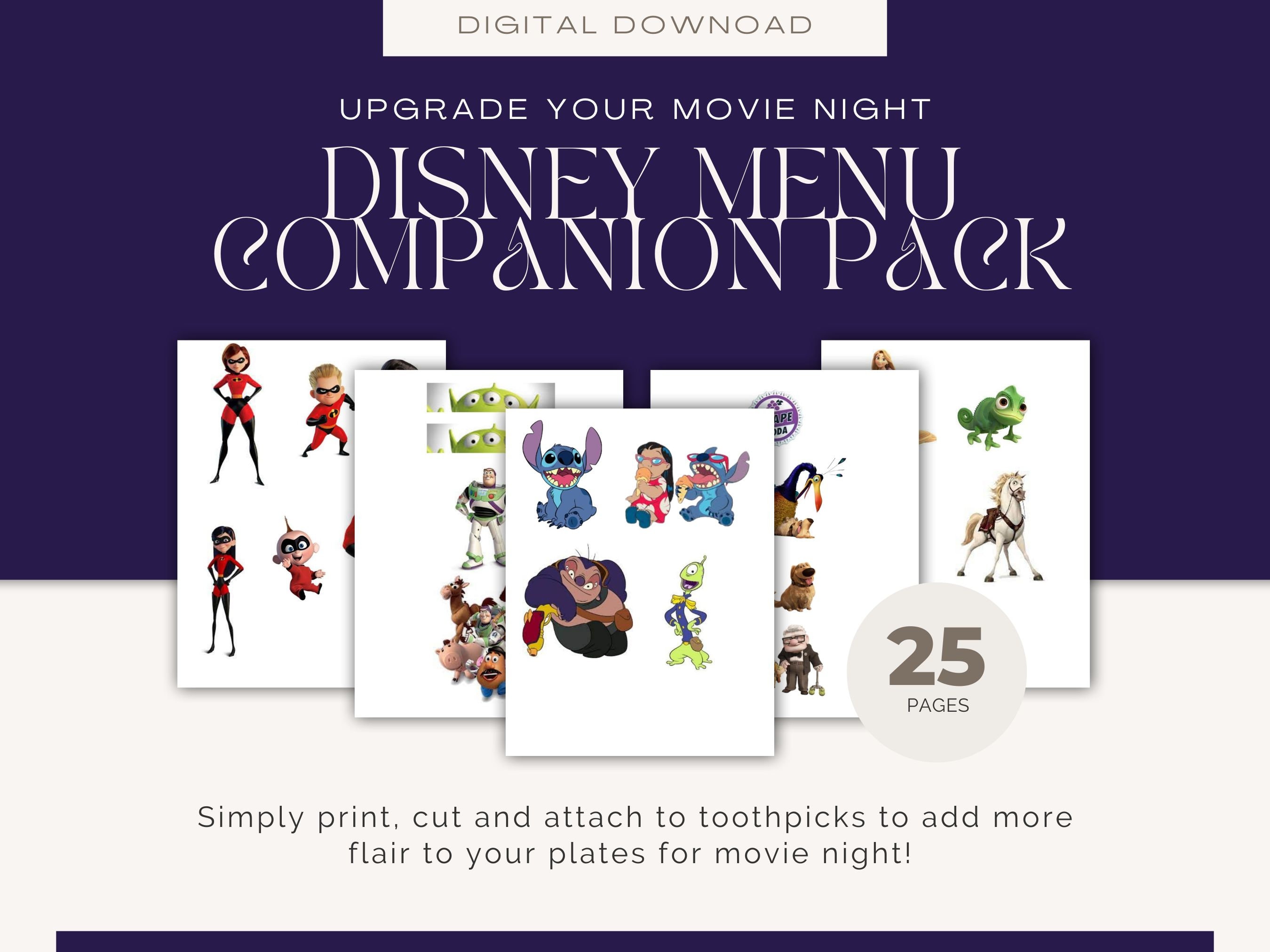 Family Movie Night-companion Pack - Etsy