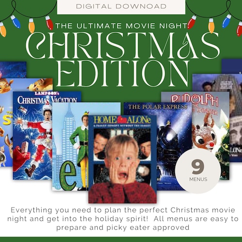 Family Movie Night-christmas Edition - Etsy