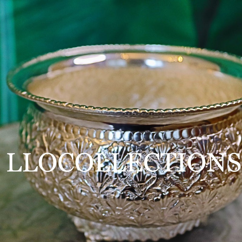 Brass Lotus Bowl - Etsy