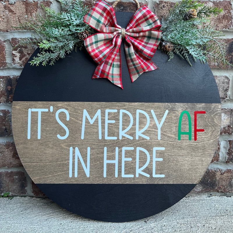 Funny Christmas Sign - Etsy