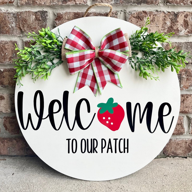 Strawberry Signs - Etsy