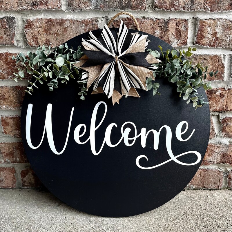 Welcome Door Signs - Etsy