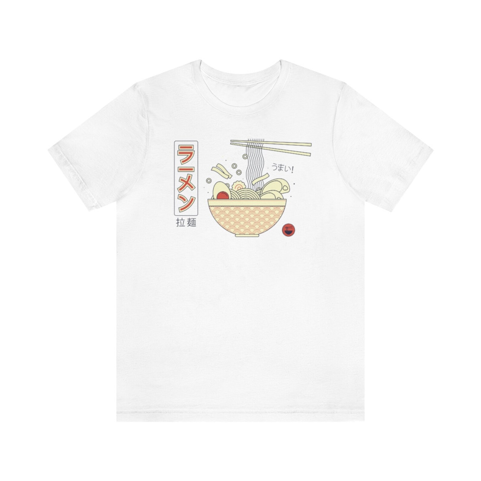 Japanese Ramen T-shirt Ramen Retro Cute Anime Graphic Japanese Anime ...