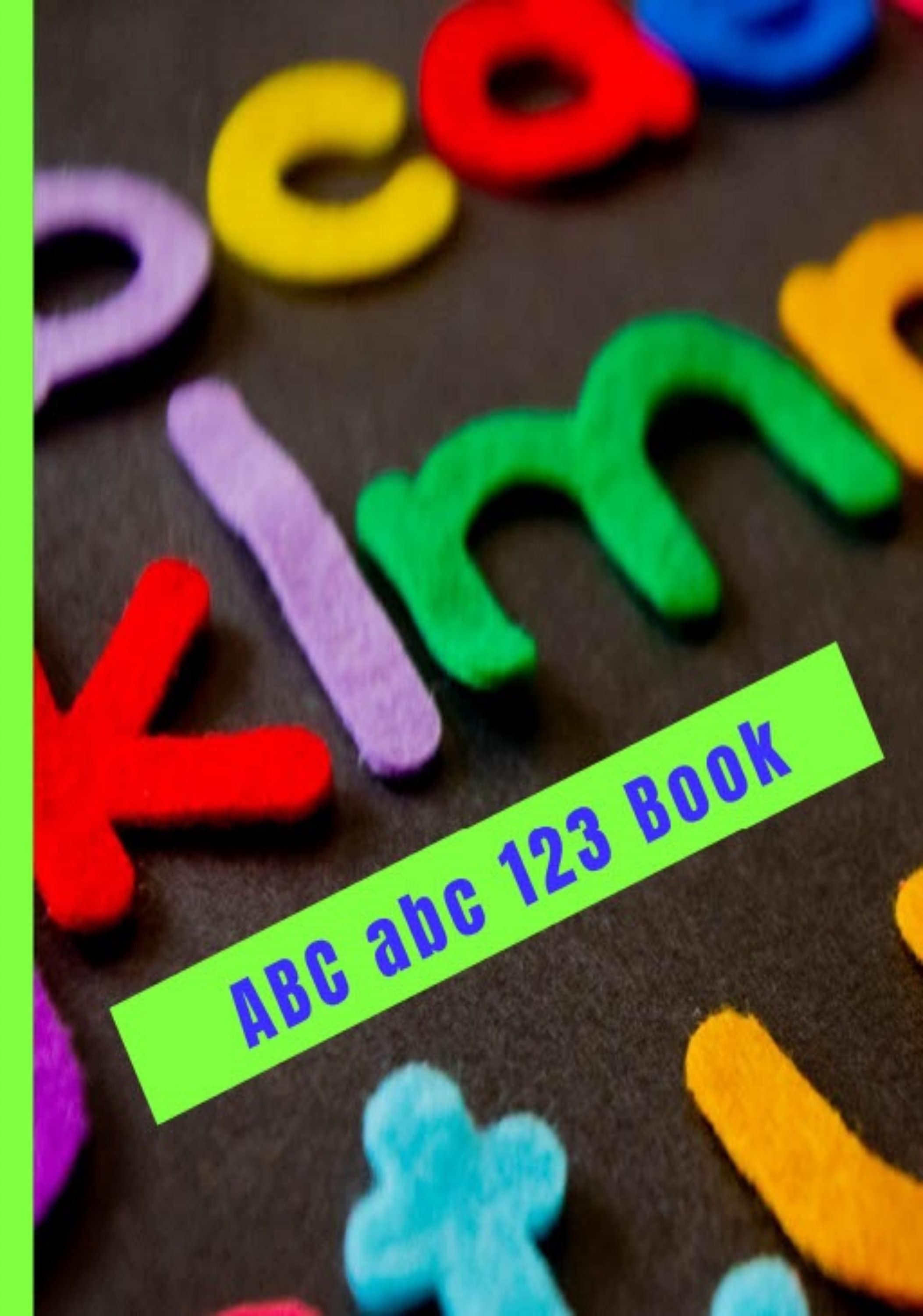 ABC Abc 123 Book: Handwriting Book - Etsy