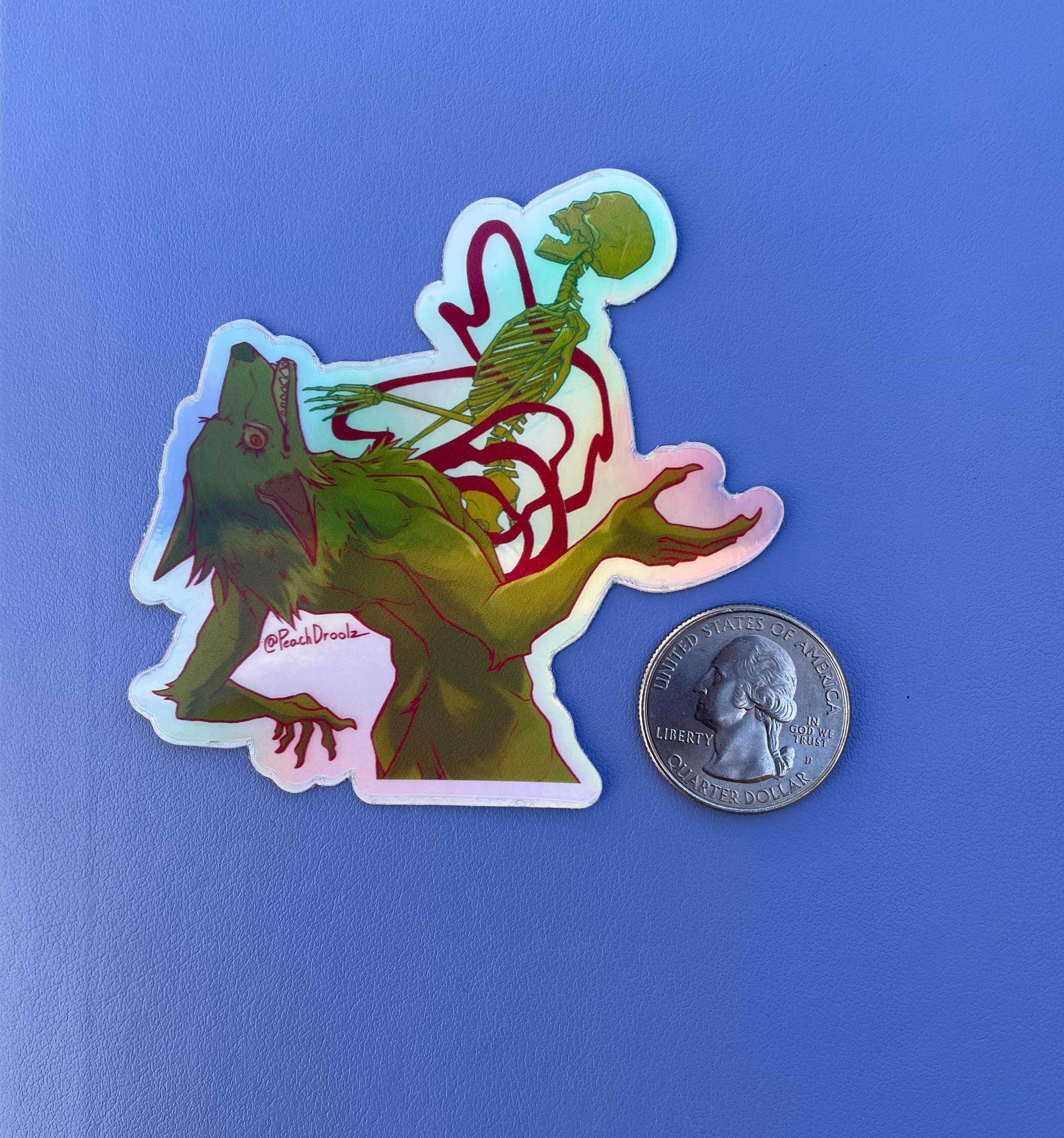Werewolf Awakening Sticker - Etsy
