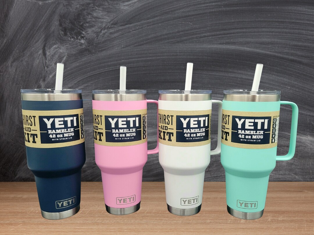 YETI Personalize 42oz Mug With Handle and Straw Lid Custom 42 Oz Yeti ...