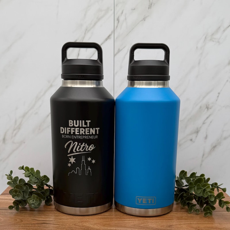 Custom Yeti 64 Oz Bottle - Etsy