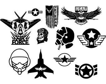 U.S. Air Force Enlisted Rank Amn A1C Sra Ssgt Msgt Smsgt Cmsgt Svg, Png ...