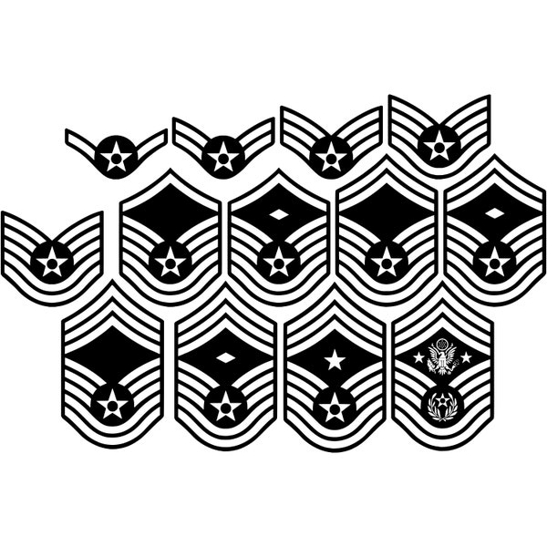 Cmsgt Rank Svg - Etsy Israel