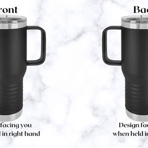 Personalize 20oz Coffee Mug Laser Engraved, Custom 20 Oz Stainless Mug ...