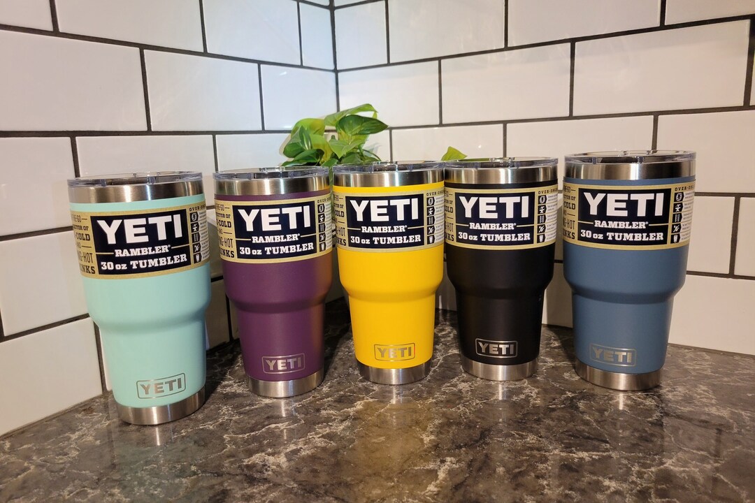 Yeti Tumbler Personalize 30oz - Custom Laser Engraving - Custom ...